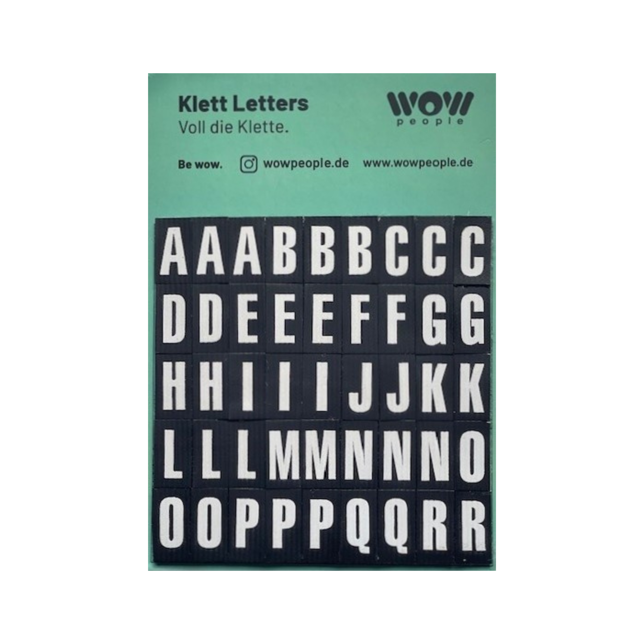 Klett Letters – WOW people ®️